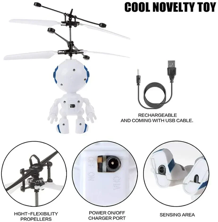 Mini Flight Robot - Ιπτάμενο Ελικοπτεράκι με Αισθητήρα Υψόμετρου Ρομπότ ...