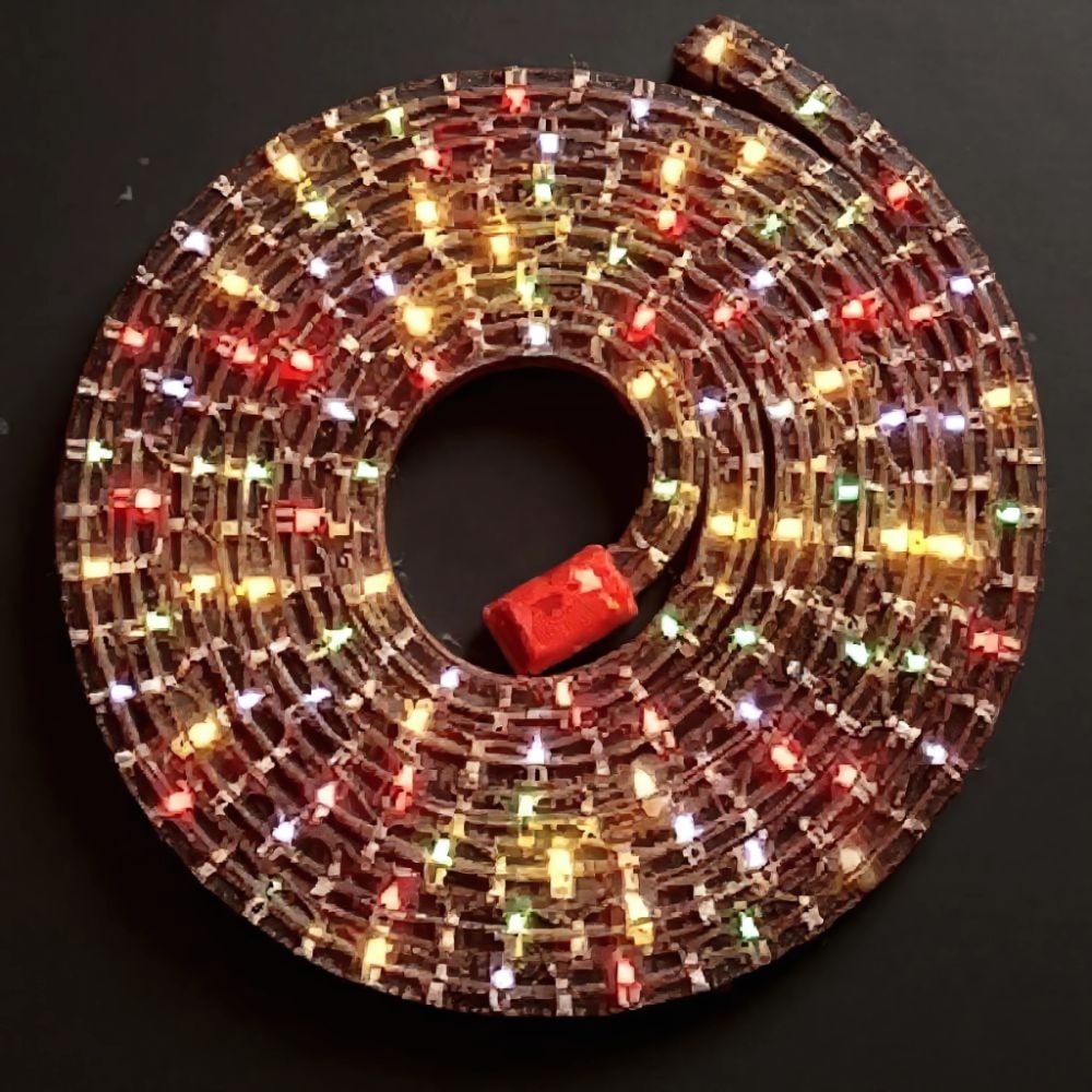 Φωτοσωλήνας Led 10m RGB Πολύχρωμο με Θερμό Φωτισμό & 8 Προγράμματα ...