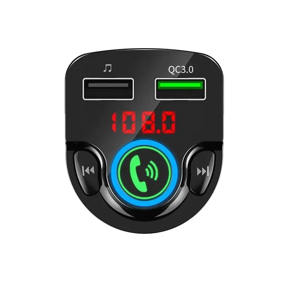 Ασύρματο Bluetooth, MP3, FM Transmitter Αυτοκινήτου 3,1A και Φορτιστής ...