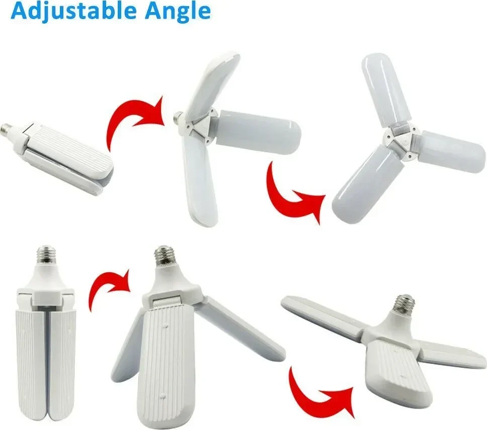 Fan Blade LED Bulb Λάμπα LED για Ντουί E27 Ψυχρό Λευκό 2800lm | G for ...