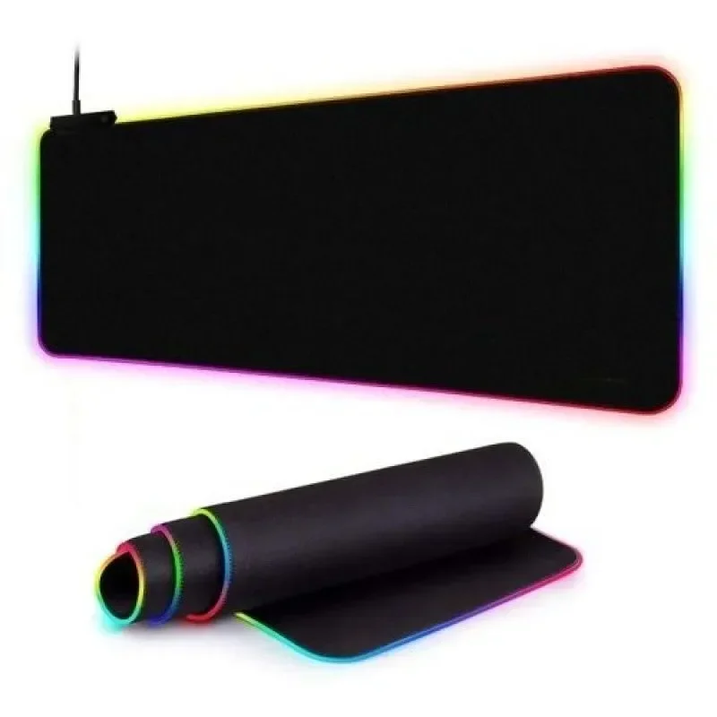 LED-01 Gaming Mouse Pad XL 780mm με RGB Φωτισμό Μαύρο | G for Gadget