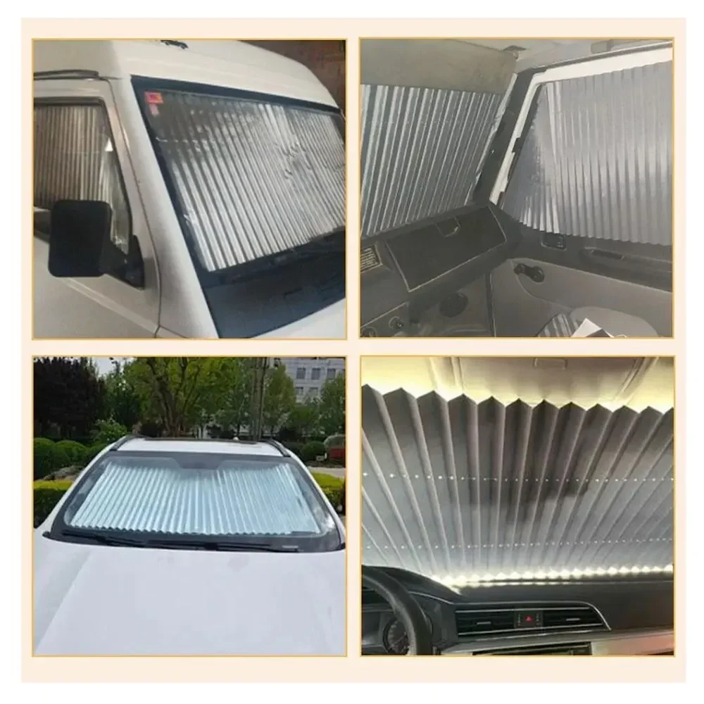 Ηλιοπροστασία Παρμπρίζ Εσωτερική Vehicle Shade 70x155cm 1τμχ PS-105154 ...