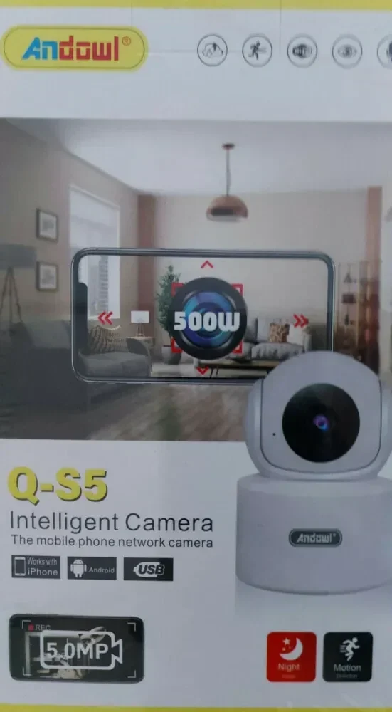 ΕΞΥΠΝΗ ΚΑΜΕΡΑ ΑΣΦΑΛΕΙΑΣ 1080P ΑΔΙΑΒΡΟΧΗ IP 5.0MP ANDOWL AN-Q-S5 | G for ...