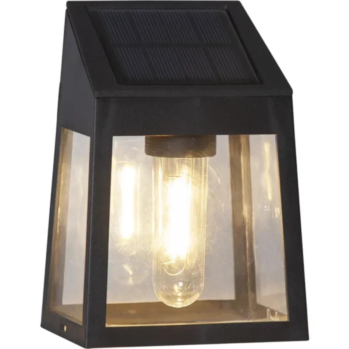 4x Ηλιακά Διακοσμητικά LED Αδιάβροχα Επιτοίχια Φωτιστικά 10Lm Θερμού ...