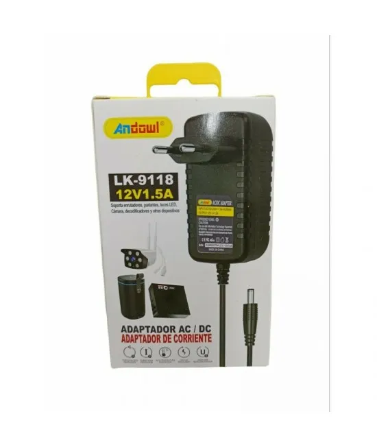 Universal Τροφοδοτικό AC/DC 12V/1.5A Adapter 18W Andowl LK-9118 | G for ...