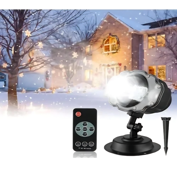 Νυχτερινός Χριστουγεννιάτικος Φωτισμός Laser – Christmas Snow Flower ...