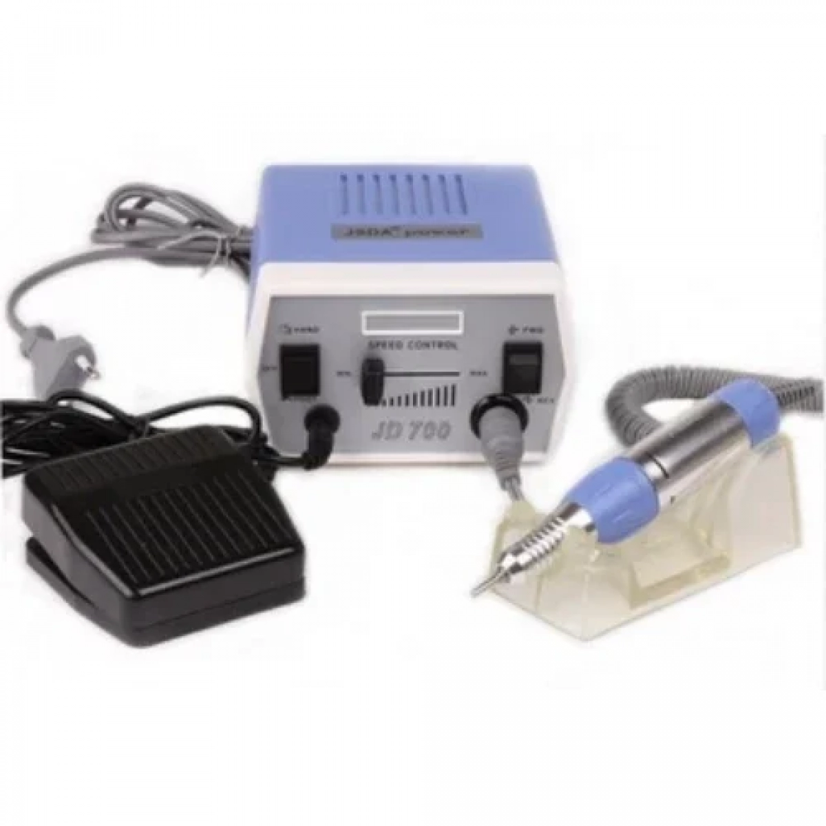 JSDA JD700 Τροχός Νυχιών Ρεύματος 30000rpm με Πεντάλ σε Μωβ Χρώμα 35W ...