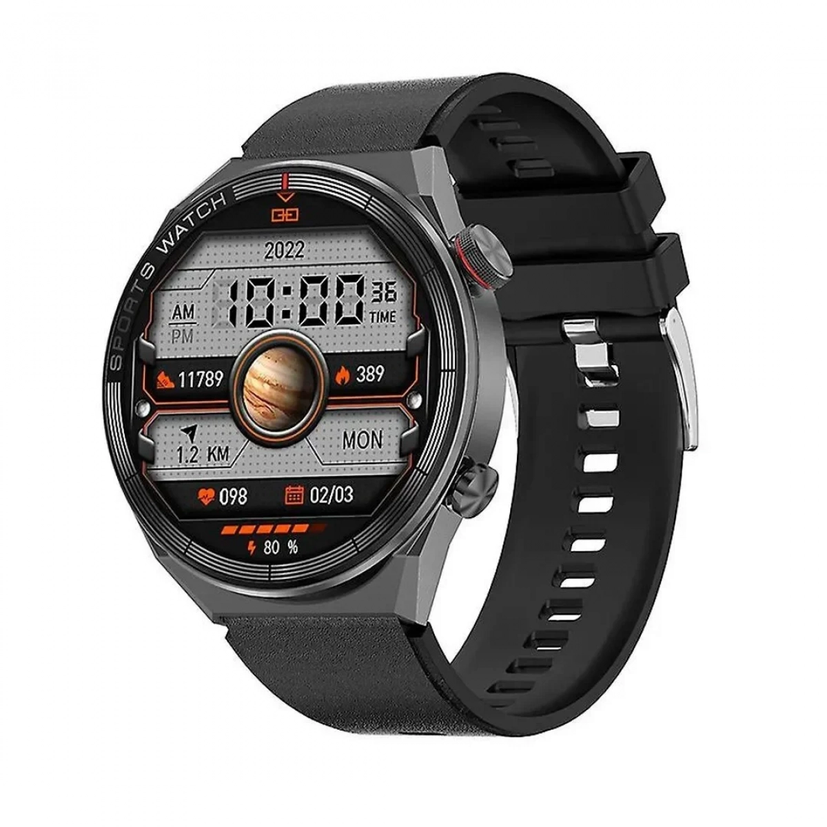 Smartwatch DT3 MATE BLACK για Άνδρες και Γυναίκες | G for Gadget