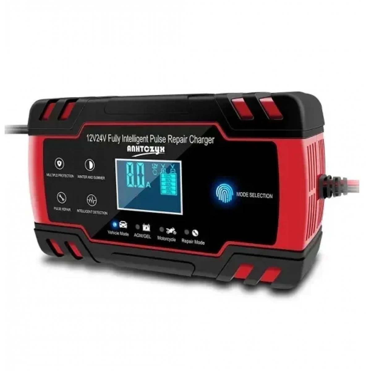 Φορτιστής μπαταρίας αυτοκινήτου 12V - 24V HL 18668-32 | G for Gadget