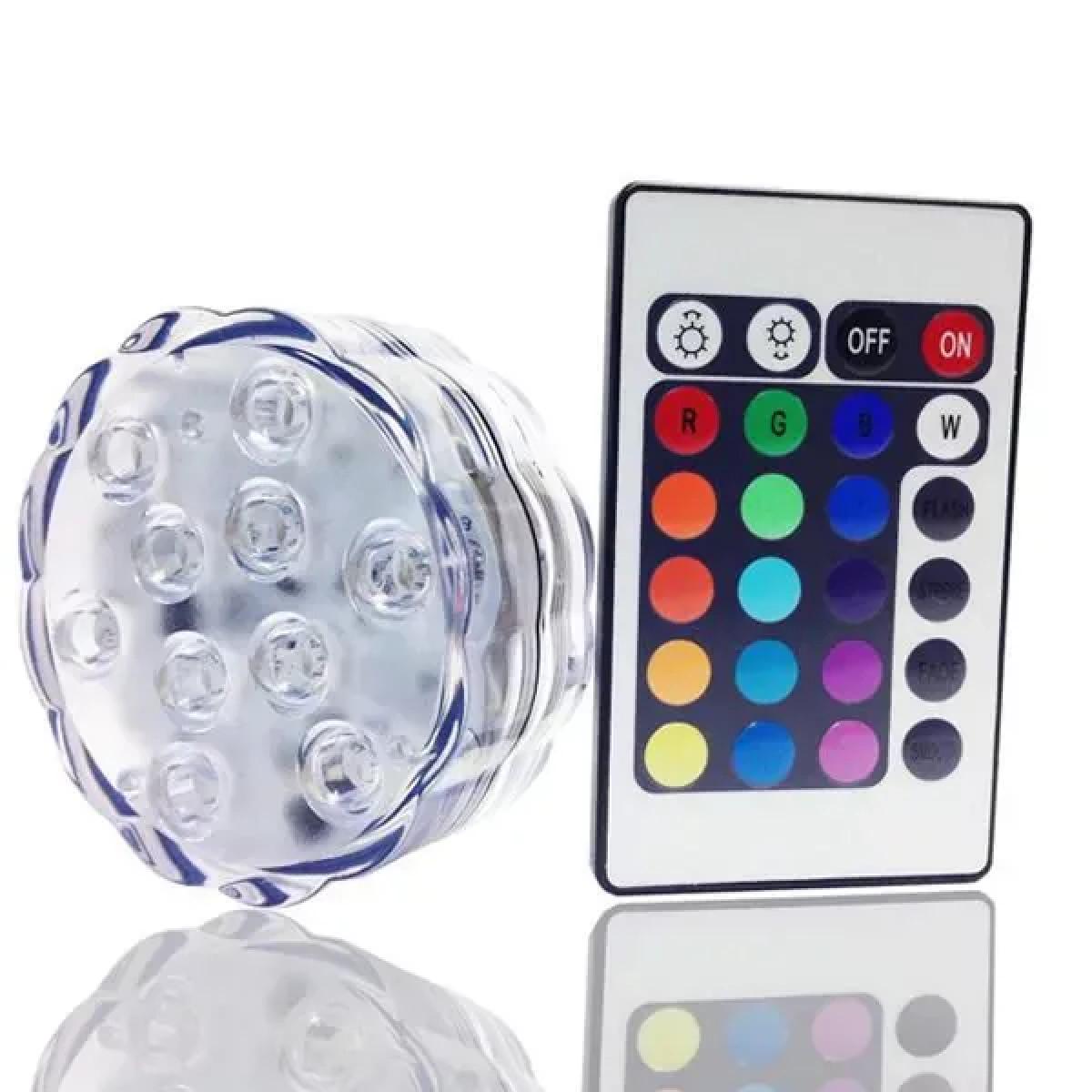 Υποβρύχιο mini Διακοσμητικό Φωτιστικό RGB με 10 smd led | G for Gadget