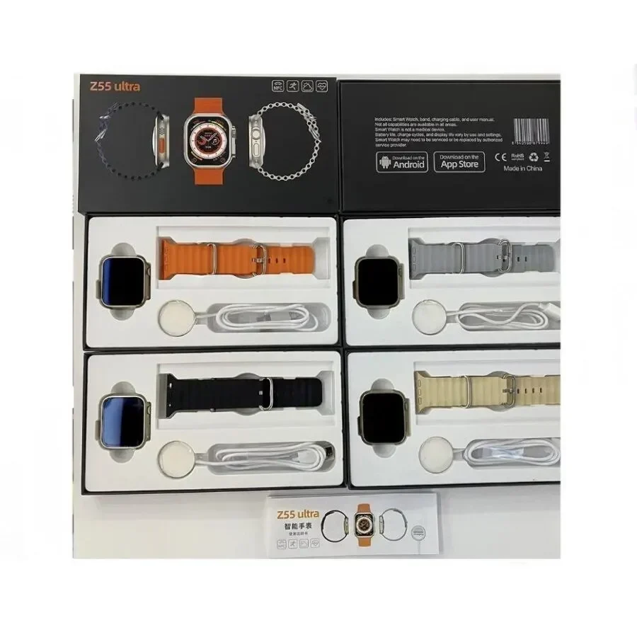 Smartwatch Z55 Ultra Πορτοκαλί | G for Gadget