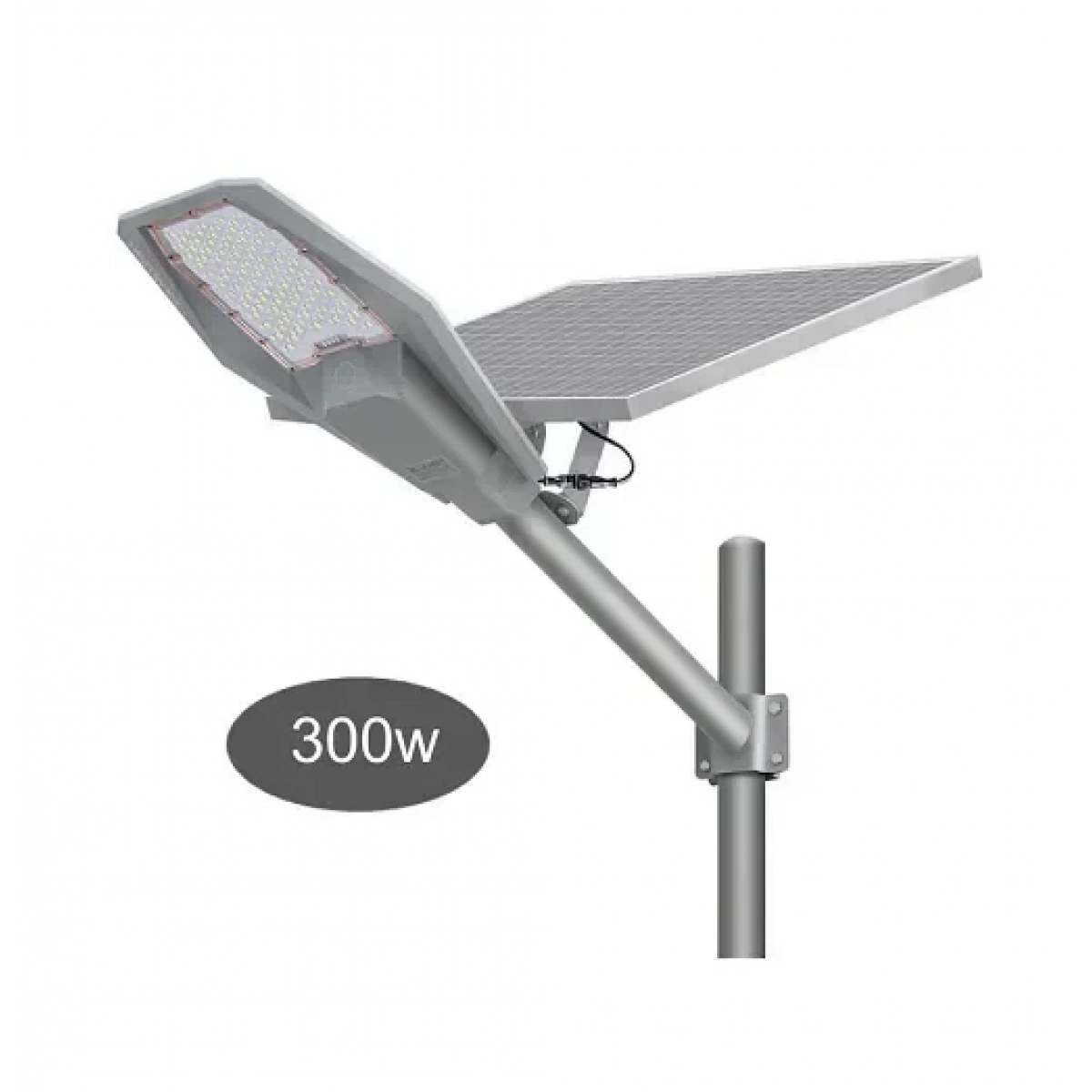 Αδιάβροχος ηλιακός προβολέας δρόμου LED 300W 4000LM με τηλεχειριστήριο ...