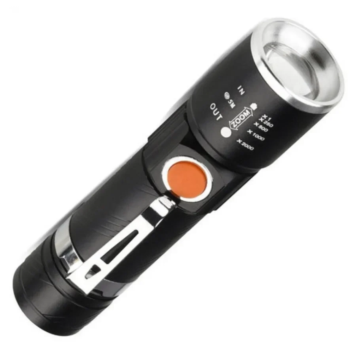 Mini Led Επαναφορτιζόμενος Φακός USB Dux MJ-616 | G for Gadget