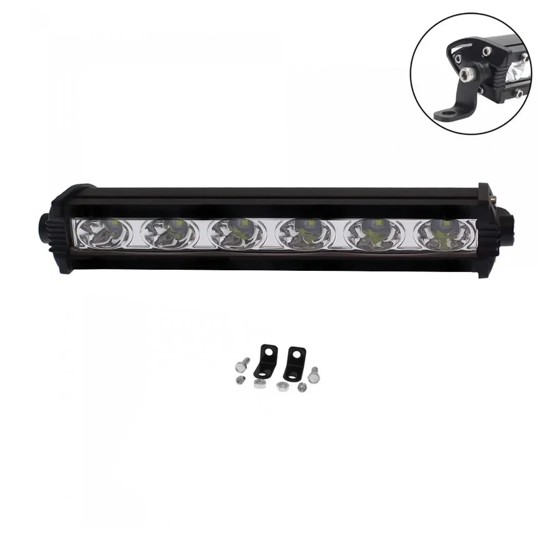 LED Αδιάβροχο Προβολάκι - Μπάρα Αλουμινίου 12V-24V 17cm 18W 6 SMD IP68 ...