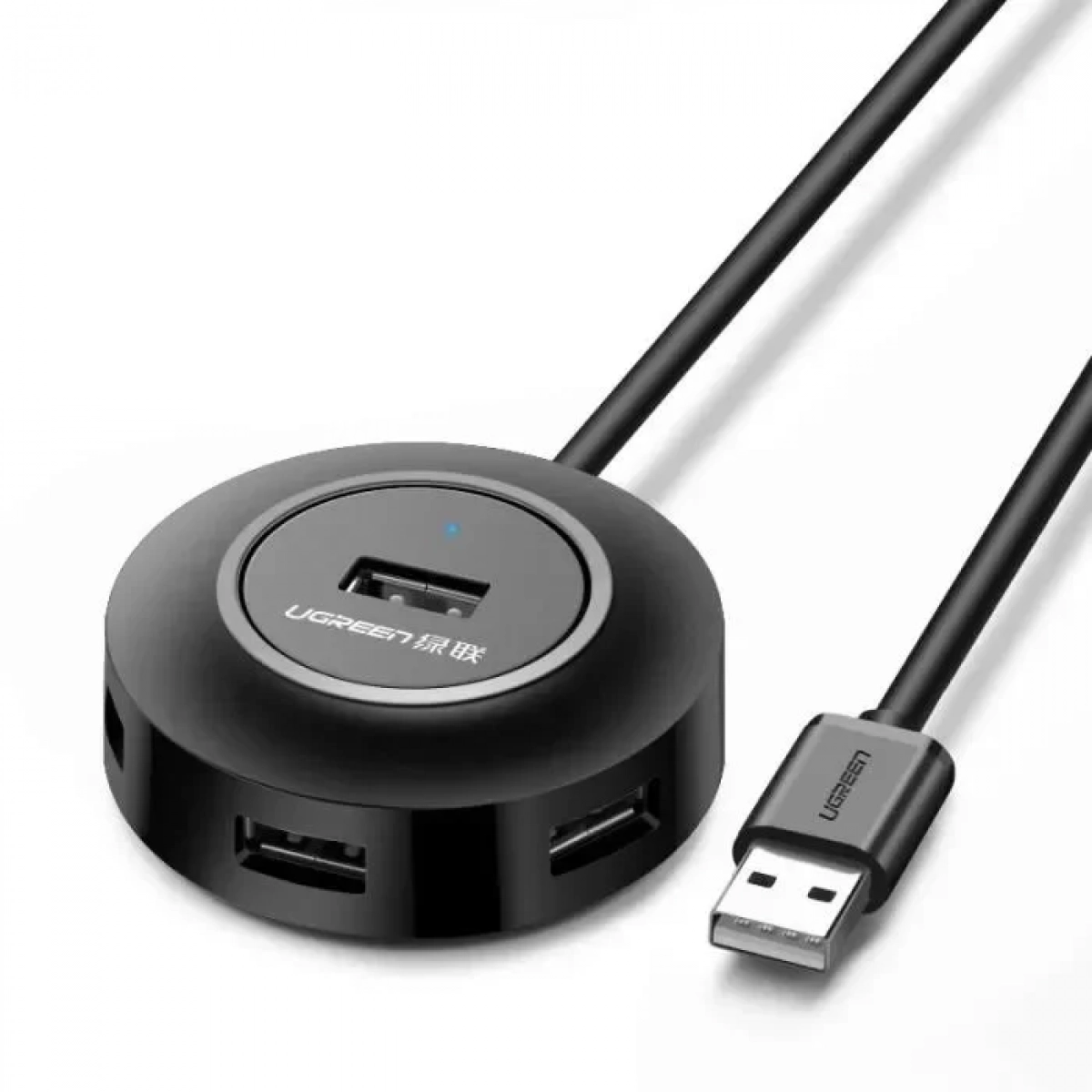 Hub USB 2.0 UGREEN CR106 Μαύρο 20277 | G for Gadget
