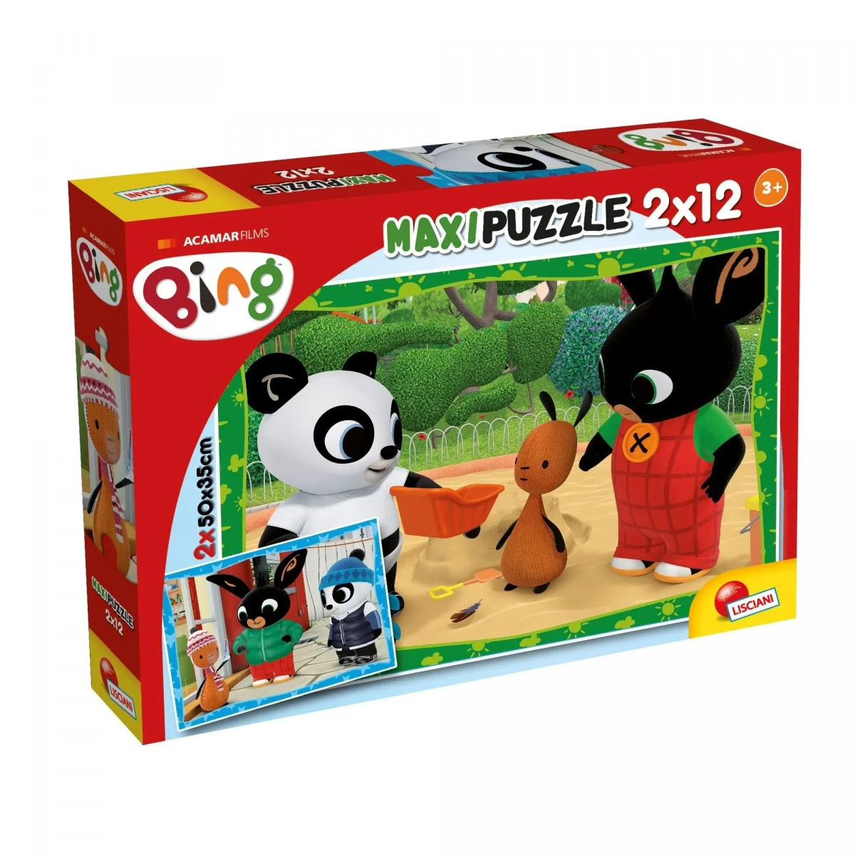 BING PUZZLE MAXIFLOOR 2 X 12 - BING AND HIS FRIENDS! - LISCIANI | G for ...
