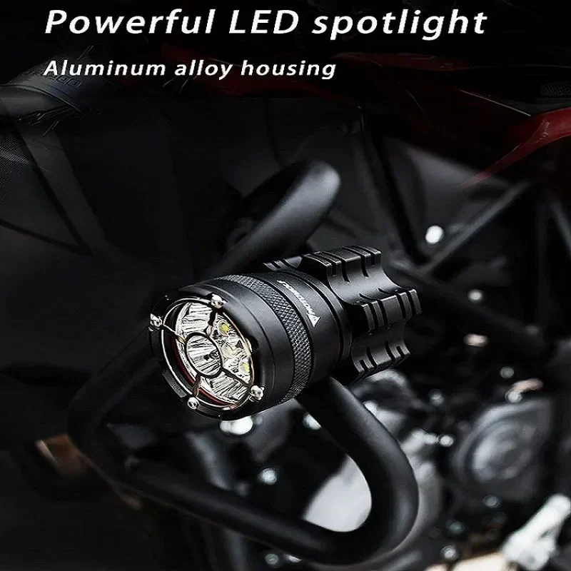 Προβολάκι αλουμινίου μοτοσυκλέτας 36W 12-80V 6500Κ Motowolf MDL5001 - 1 ...