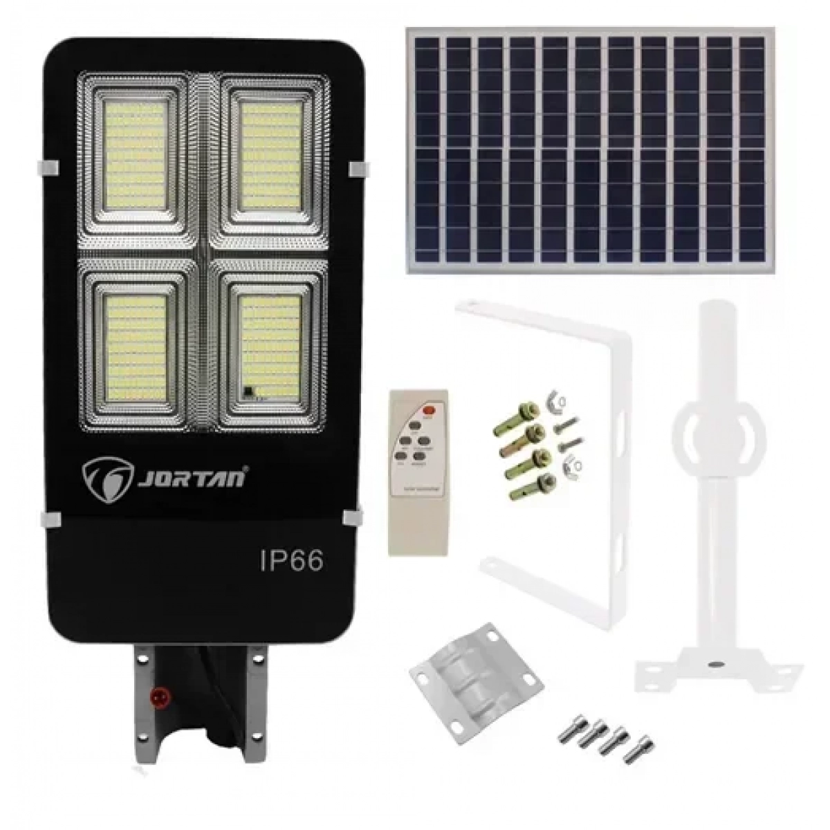 Αδιάβροχο ηλιακό φωτιστικό δρόμου LED 300W 28800LM με βάση στήριξης ...