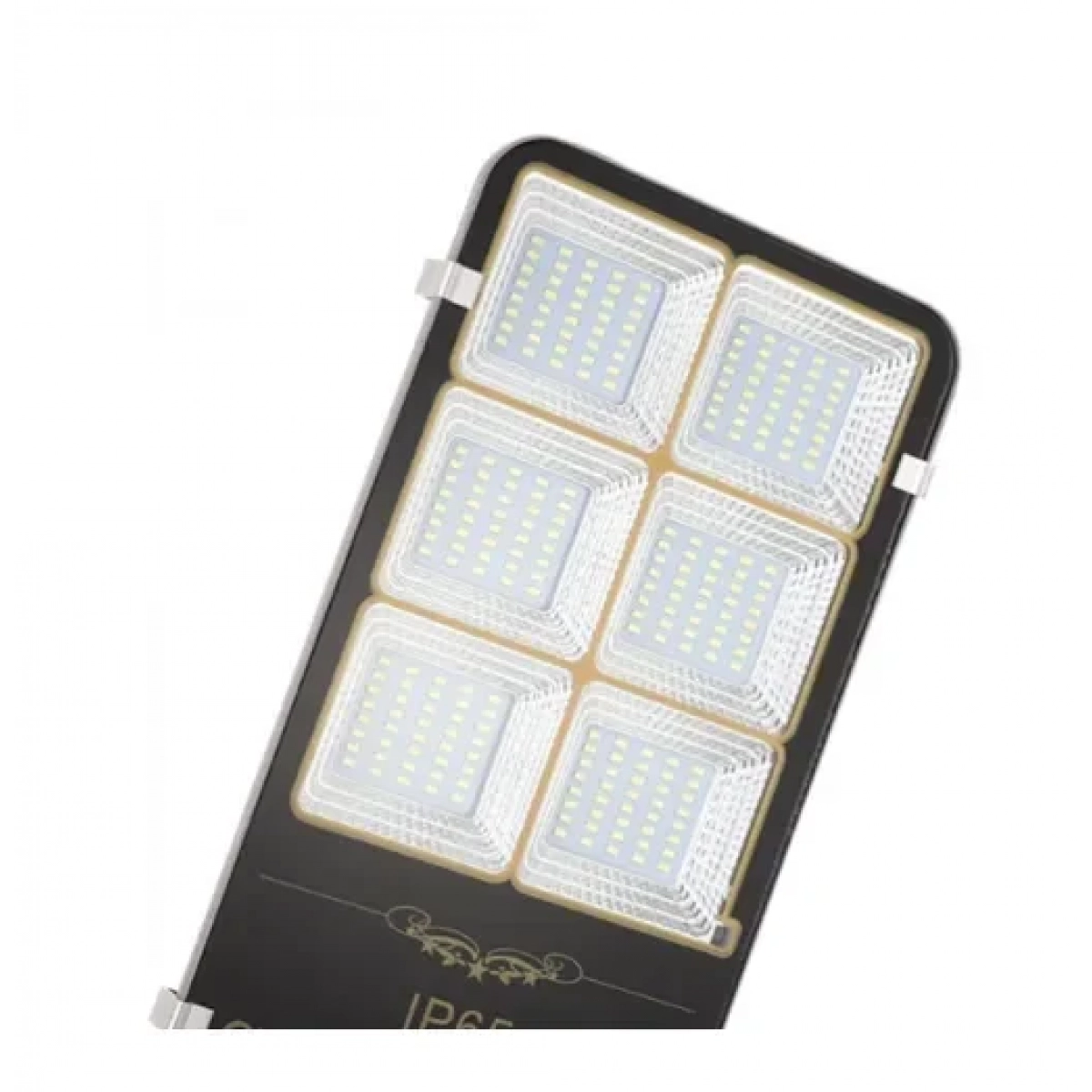 Αδιάβροχος ηλιακός προβολέας δρόμου LED 60W με πάνελ J-60W Solar Golden ...