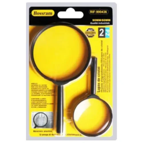 Σετ 2 τμχ Μεγεθυντικοί Φακοί 60mm & 90mm Bossram 990436 | G for Gadget