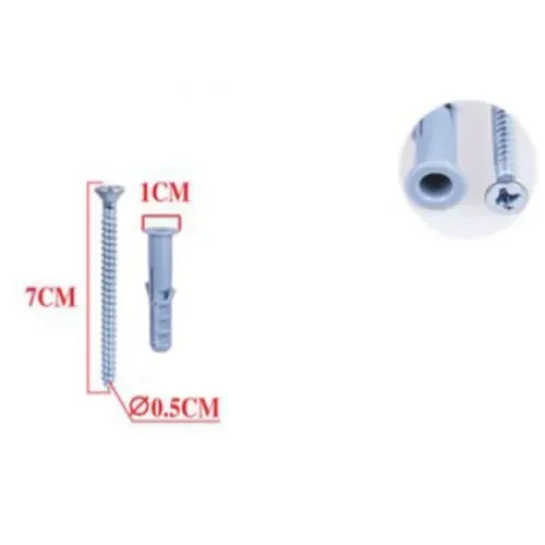 Βίδες με Ούπα 4 τμχ 5x70mm+Φ10mm Bossram 680762 | G for Gadget