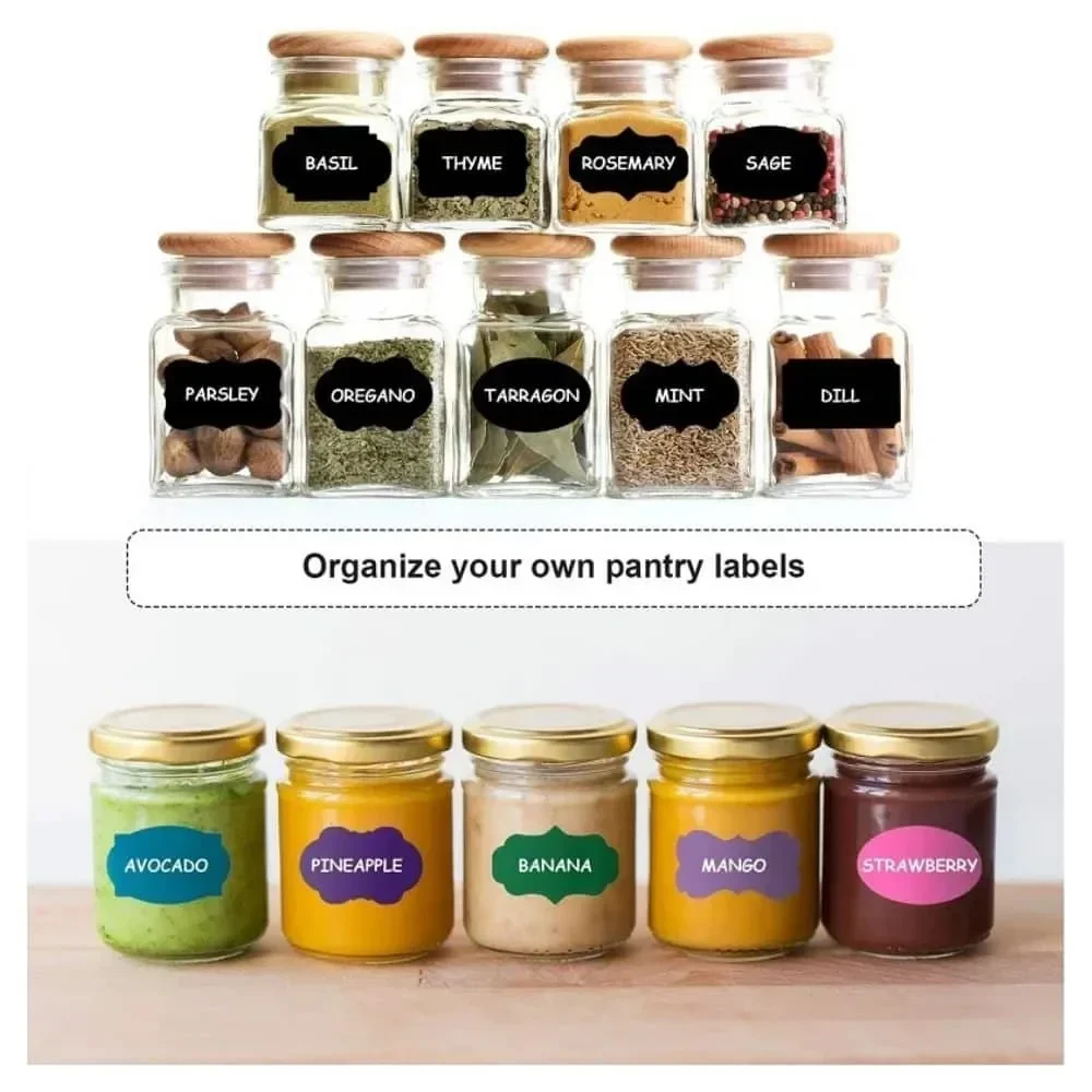 36 τμχ Stick Ετικέτες για Βαζάκια - Chalkboard Labels CC-223 | G for Gadget
