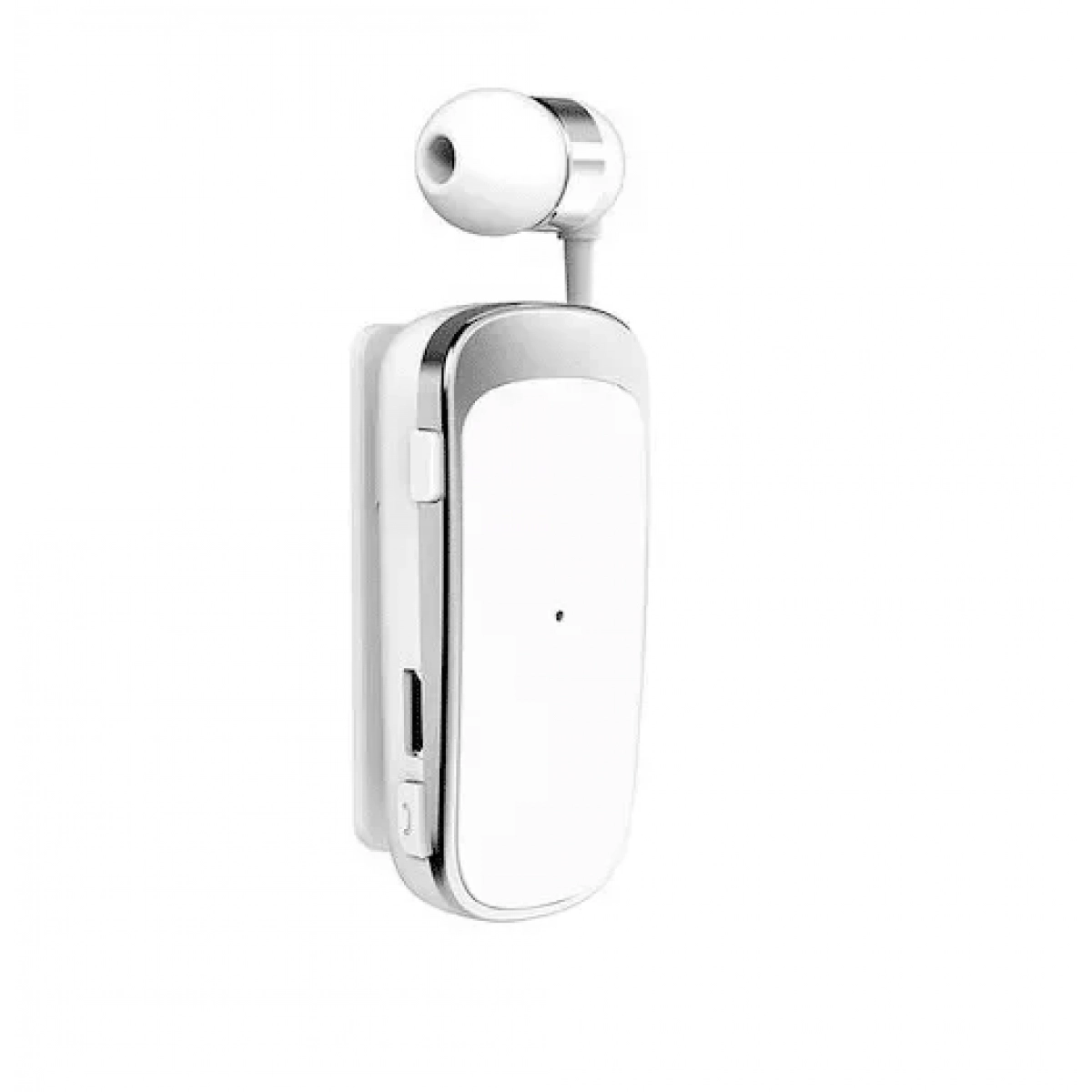 Ακουστικό Bluetoοth HandsFree K52 clip-on mini headset λευκό | G for Gadget