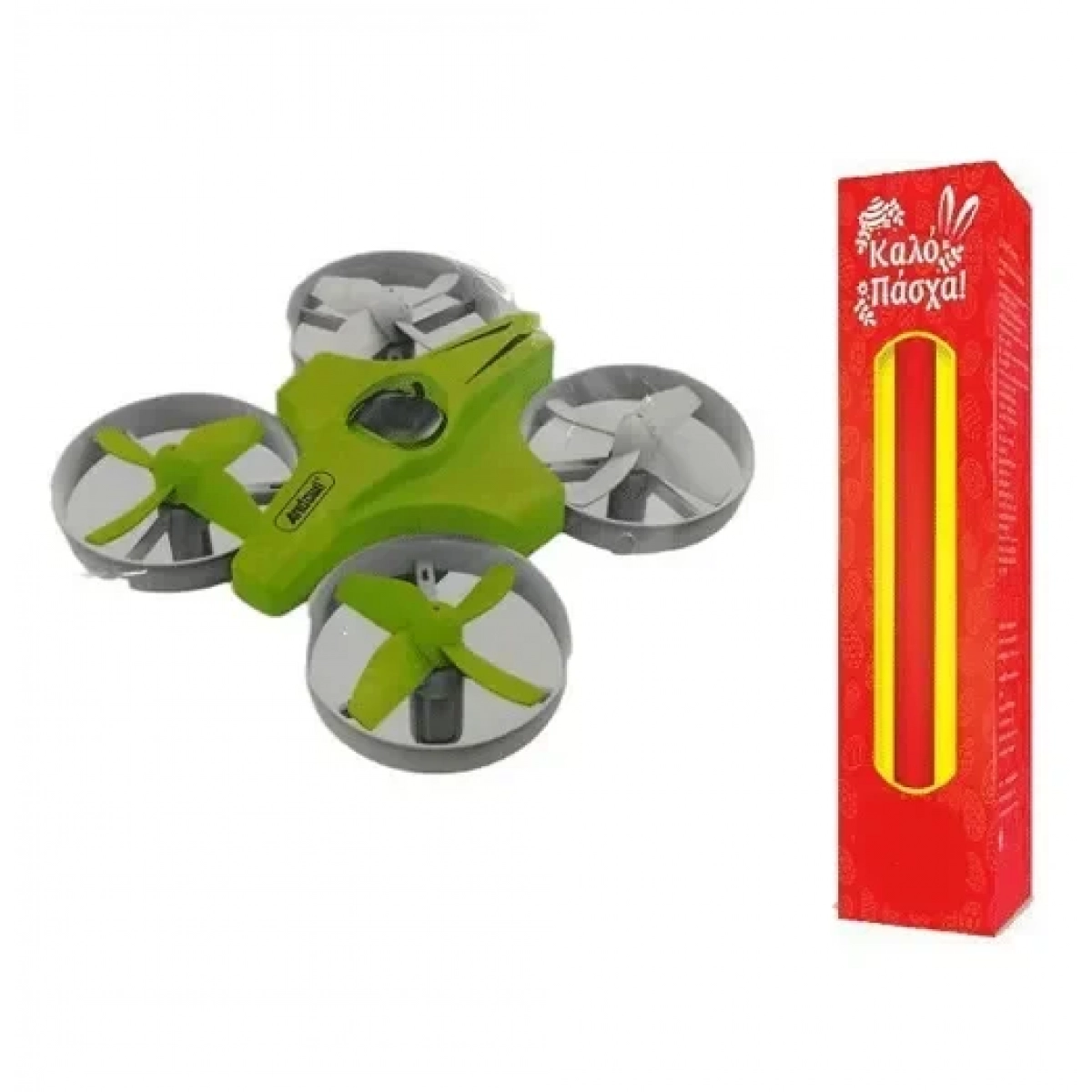Λαμπάδα Andowl Q-X10M Drone Παιδικό χωρίς Κάμερα με Φωτάκια πράσινο | G ...