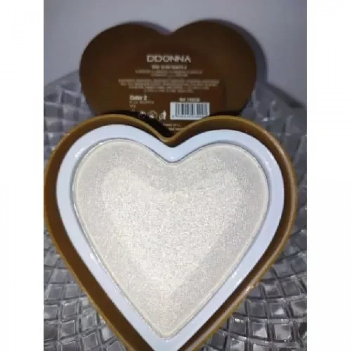 D'DONNA Highlighter Προσώπου Glow Hearts σε Ροδακινί Χρώμα 13323 | G ...
