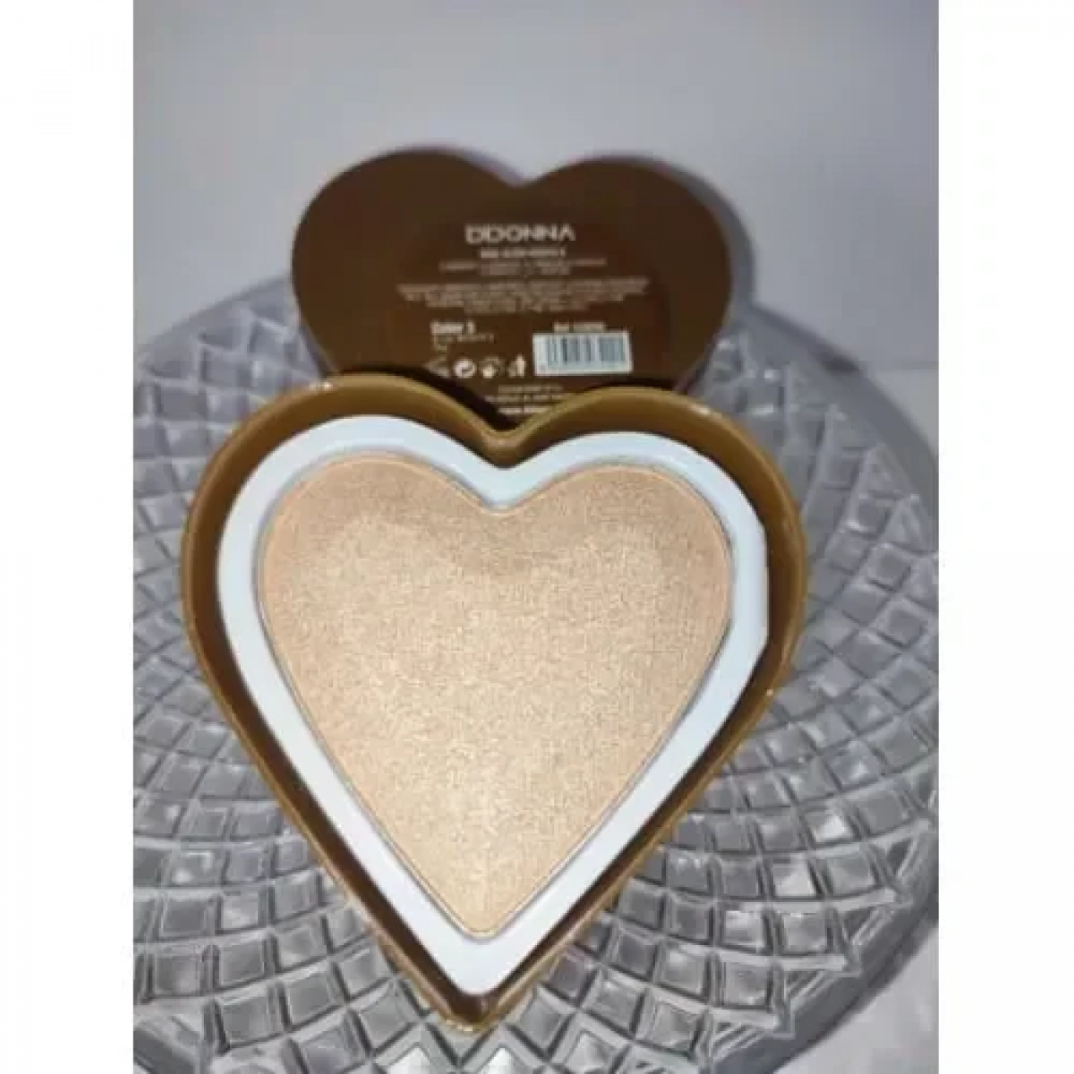 D'DONNA Highlighter Προσώπου Glow Hearts σε Χάλκινο Χρώμα 13323 | G for ...