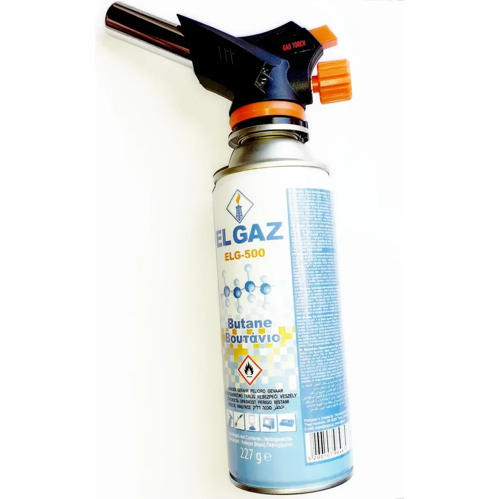 Φλόγιστρο Με Πιεζοηλεκτρική Ανάφλεξη Gas Torch DW-2510 | G for Gadget