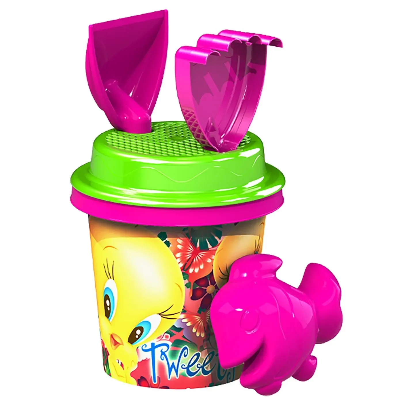Κουβαδάκι Tweety Μικρό σετ=5τεμ Φ14cm Warner Bros WB-C-1704-TW - 1 τμχ ...