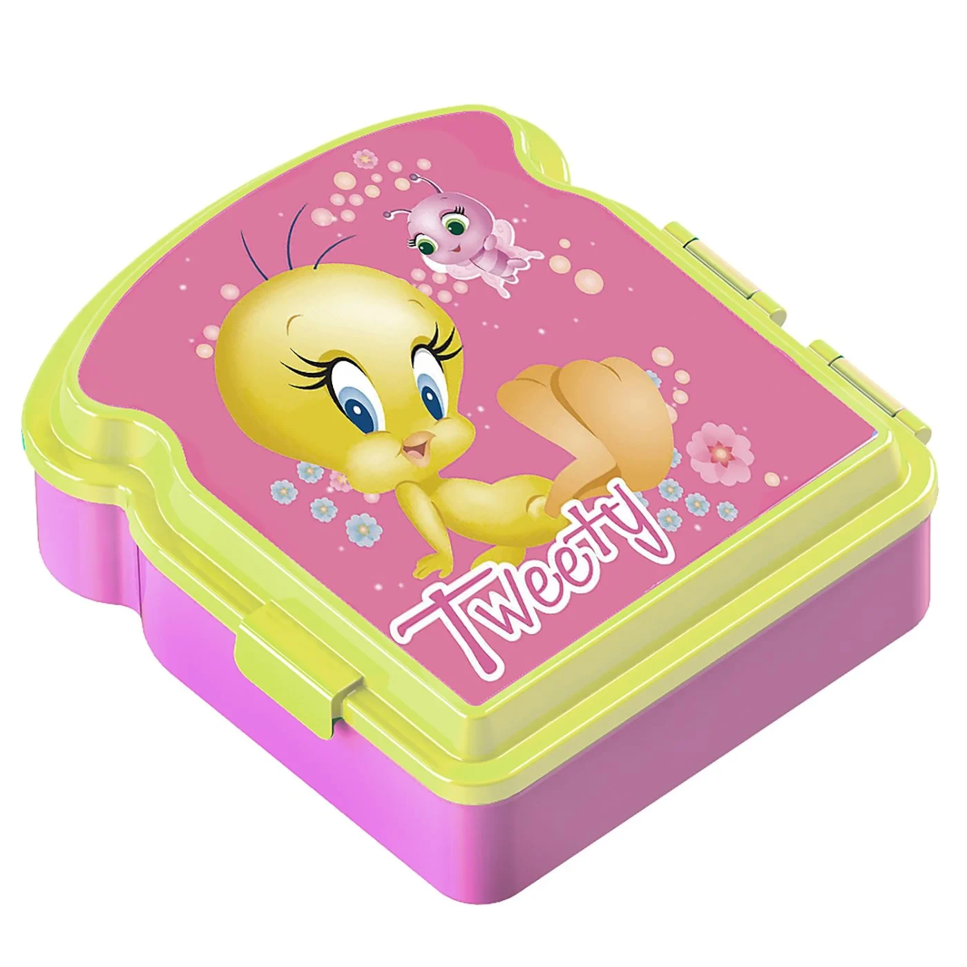 ΔΟΧΕΙΟ ΠΛΑΣΤΙΚΟ ΦΑΓΗΤΟΥ TWEETY 16.5x15x5.5cm Warner Bros LS TW 001 - 1 ...