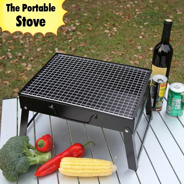 Φορητή πτυσσόμενη ψησταριά 35x27x20cm BBQ 2004A | G for Gadget