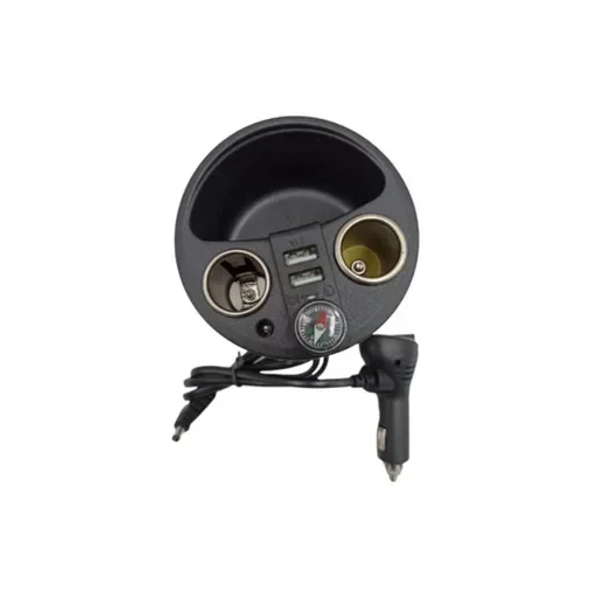 Φορτιστής αυτοκινήτου 120W 12/24v με 2 θύρες USB και πυξίδα Andowl Q ...