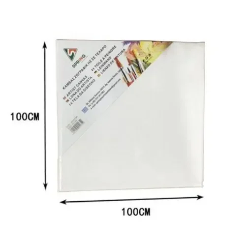 Καμβάς Ζωγραφικής Λευκός σε Τελάρο 100x100x1.6 cm 15180 | G for Gadget