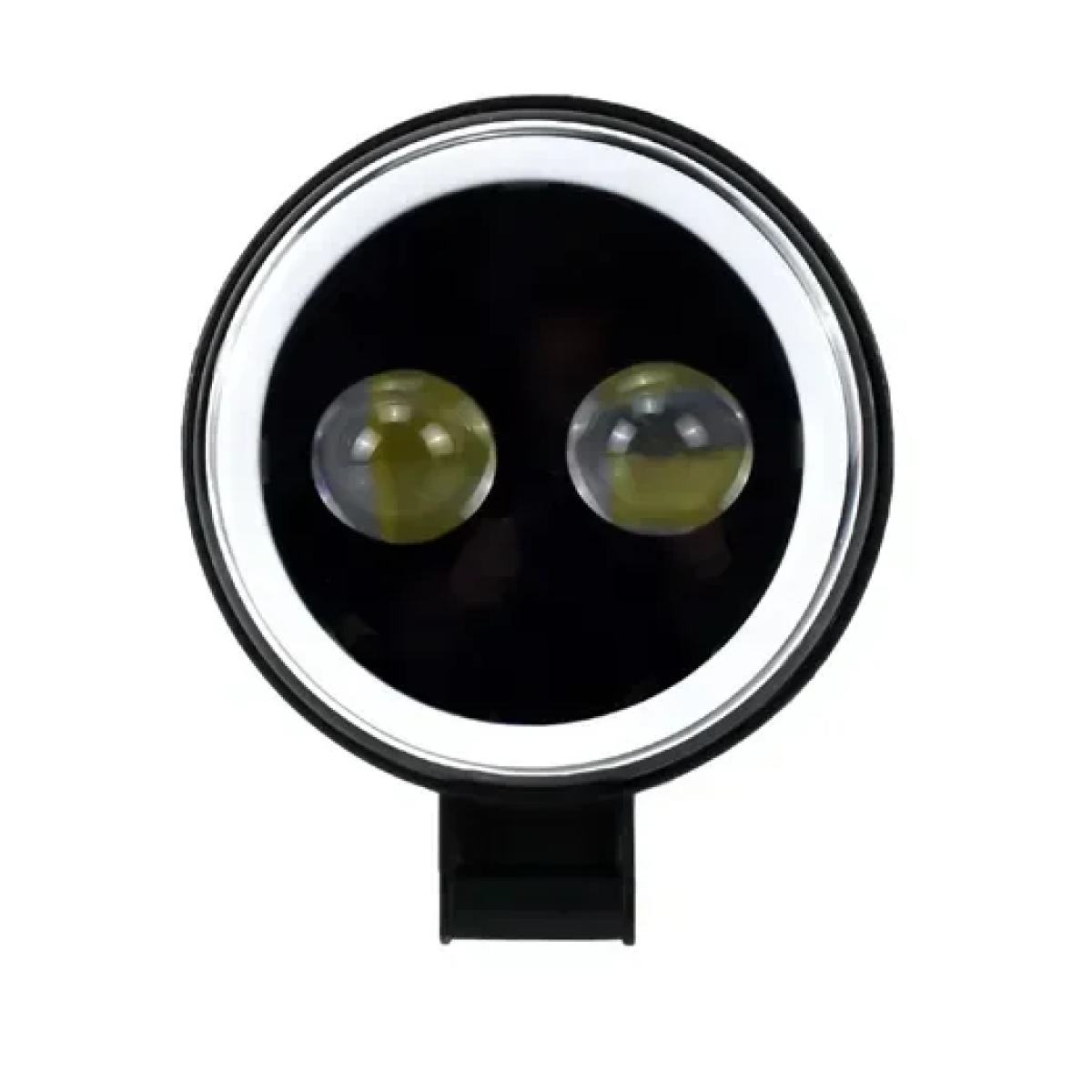 Προβολέας LED Ring Light 12/24V λευκού φωτισμού Andowl Q-D11 – μαύρο ...