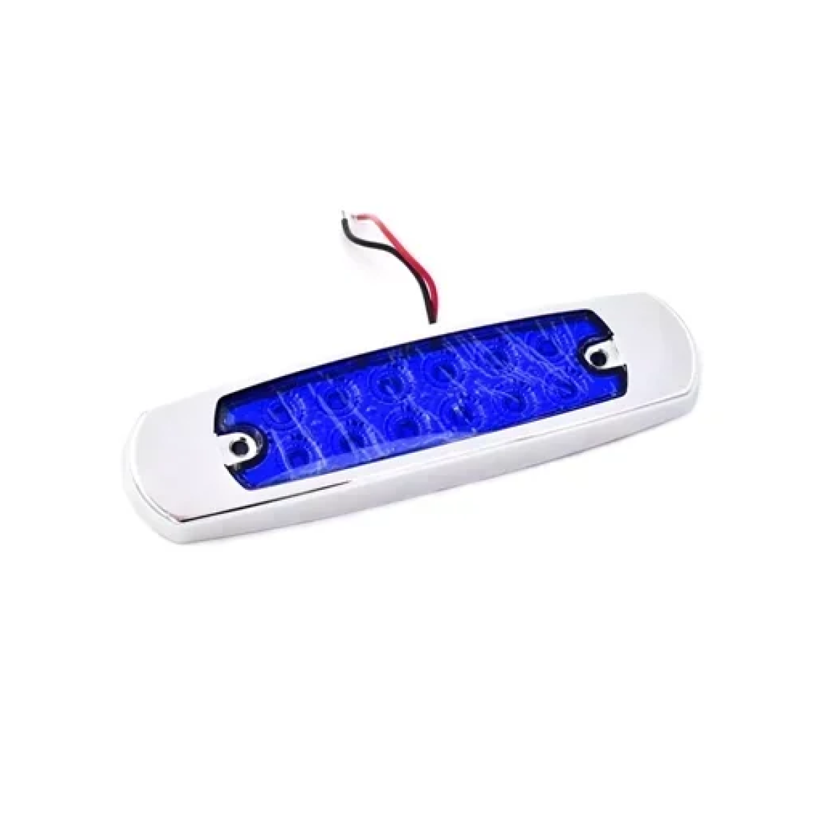 LED (12) όγκου 16cm 12V με μπλε φωτισμό OEM – ασημί | G for Gadget