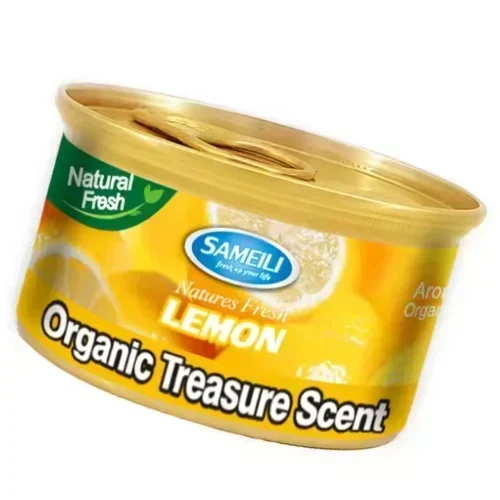 Άρωμα Αυτοκινήτου σε κονσέρβα 52g Organic Treasure Scent - Lemon | G ...