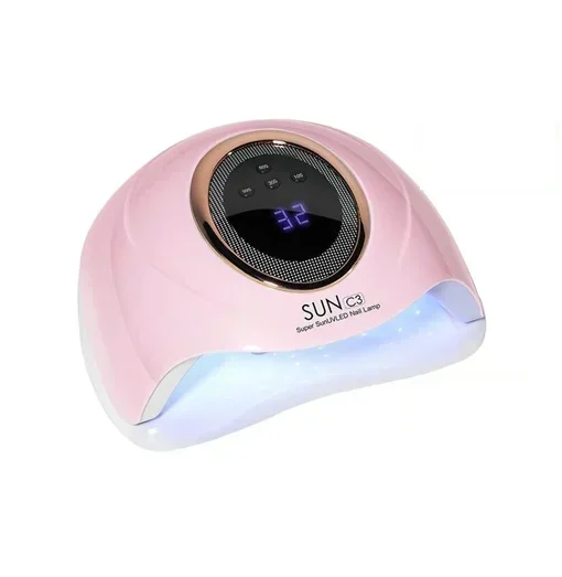 Επαγγελματικό φουρνάκι νυχιών 288W UV LED Nail Lamp SUN C3 - ροζ | G ...