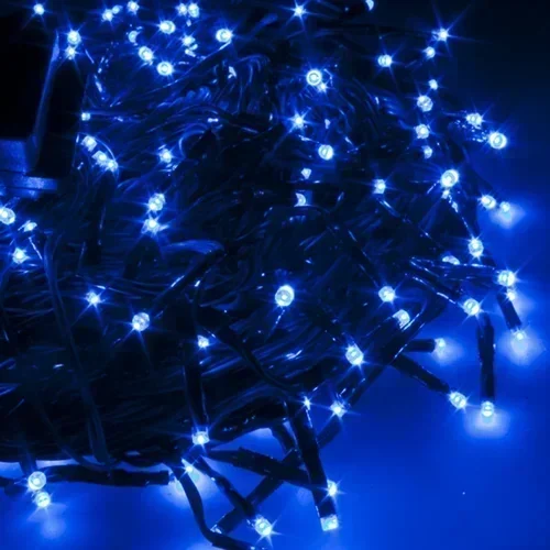 Χριστουγεννιάτικα λαμπάκια 100LED μπλε/λευκού/θερμού/RGB φωτισμού | G ...