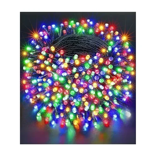 Χριστουγεννιάτικα λαμπάκια μπαταρίας 300LED 0.3m+15m με πολύχρωμο ...