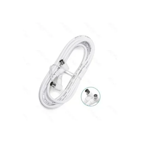 Καλώδιο επέκτασης τηλεόρασης TV Cable 5m/ Right Angle 90° - λευκό | G ...