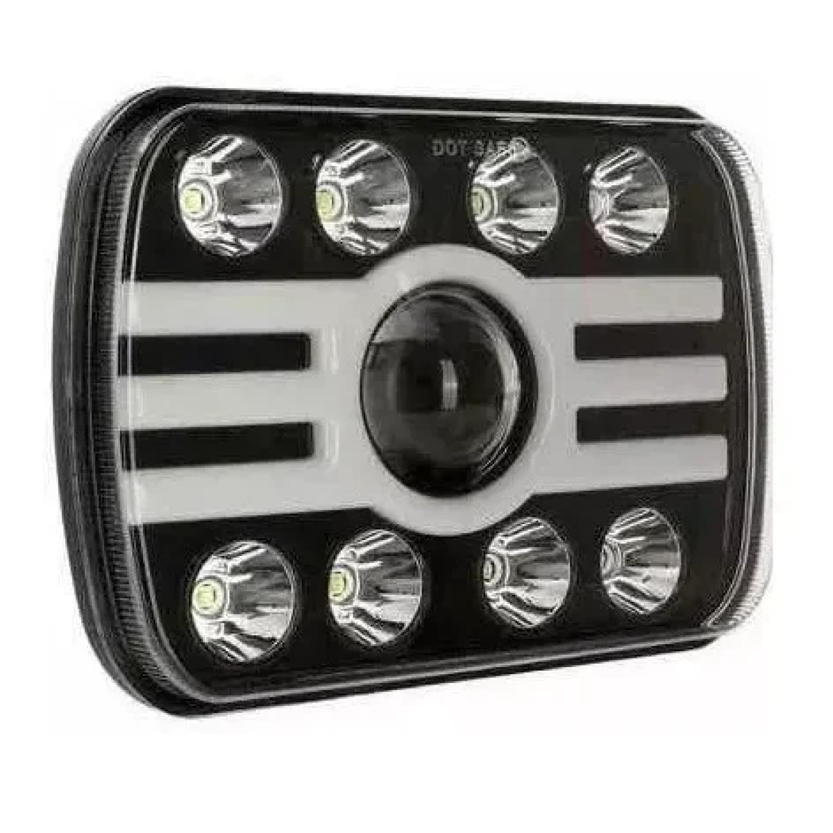 Αδιάβροχος προβολέας αυτοκινήτου LED 7 INCHES LED 60W | G for Gadget