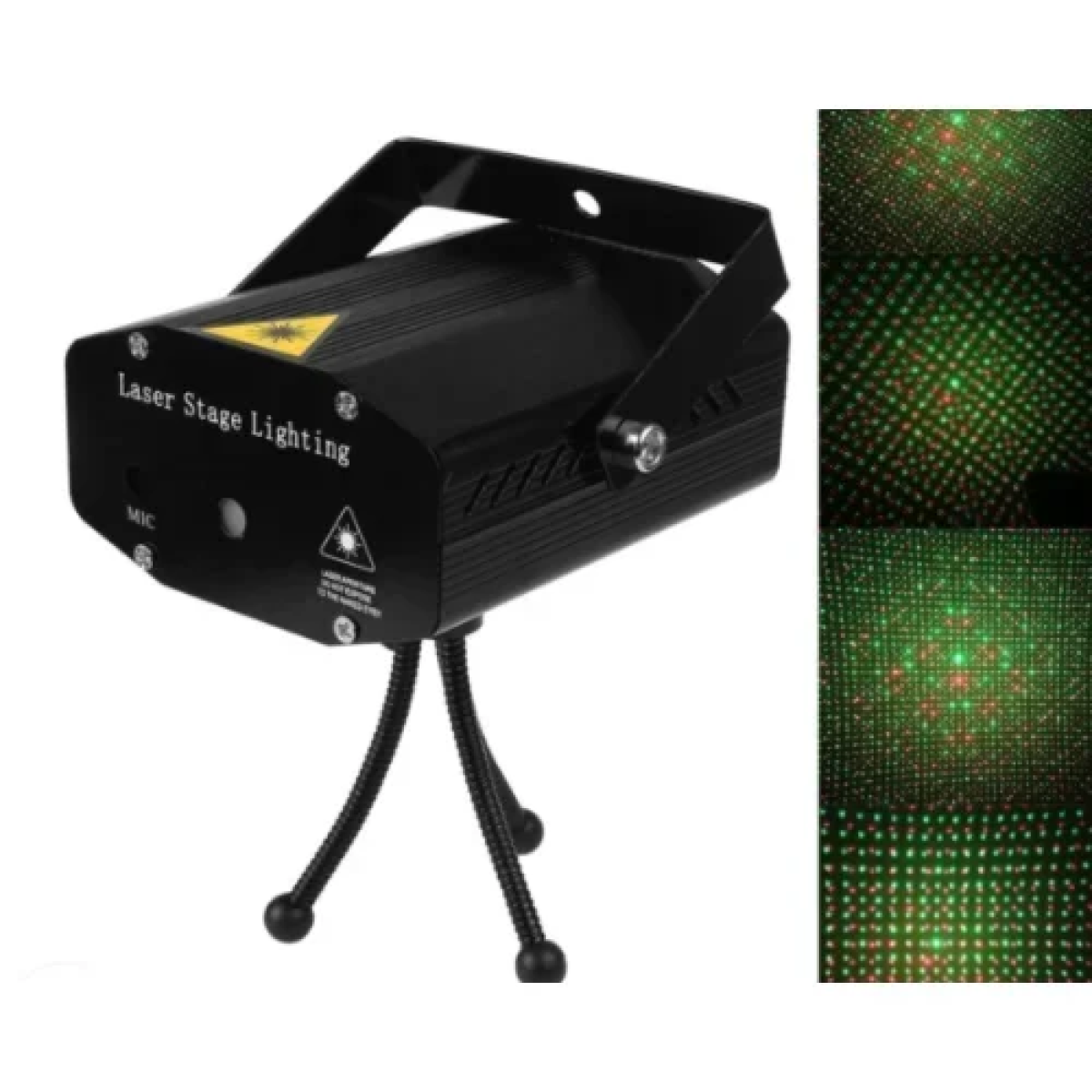 Προβολέας Μίνι Laser Stage – Φωτορυθμικό Andowl Q-JC21 | G for Gadget