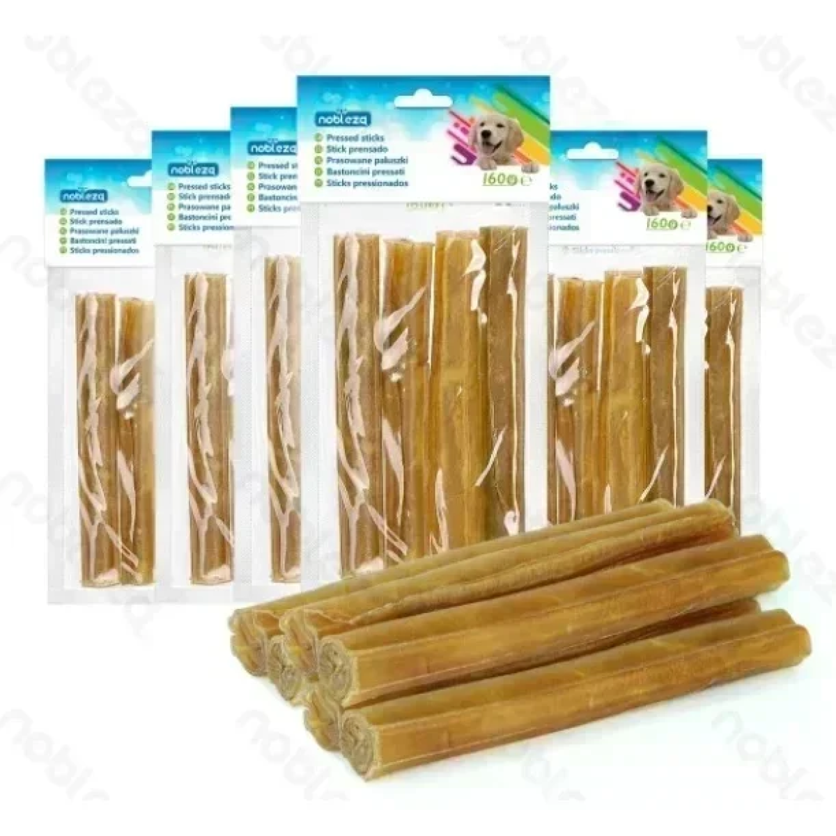 Μασόμενα Sticks για Σκύλους απο Φυσικό Δέρμα 12,5εκ. (4τμχ) | G for Gadget