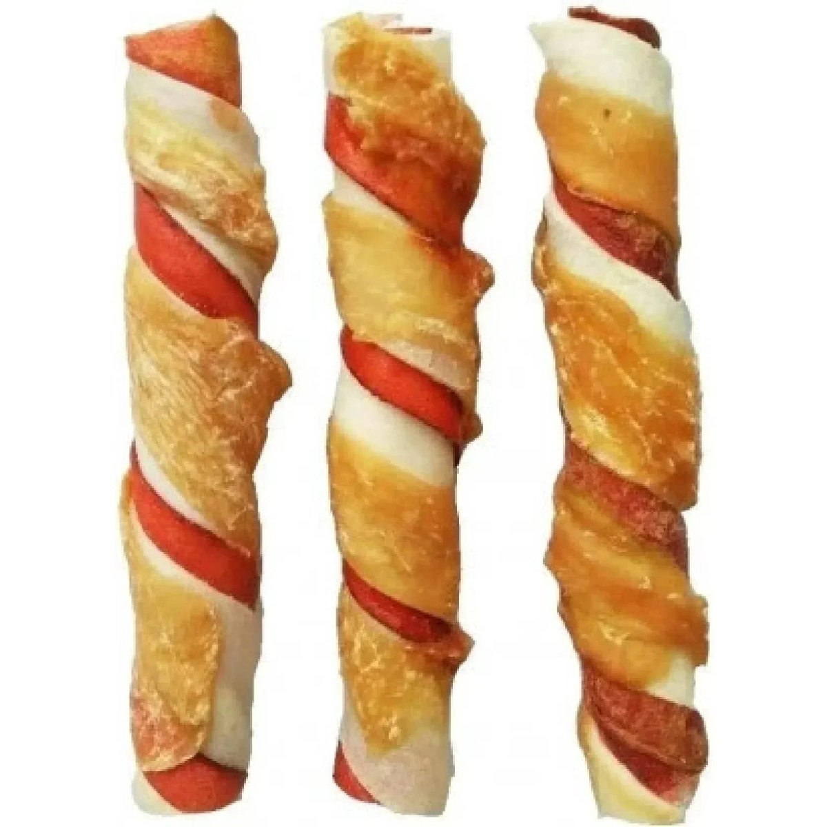Μασόμενα Sticks για Σκύλους απο Φυσικό Δέρμα με γεύση Κοτόπουλο 12,5εκ ...