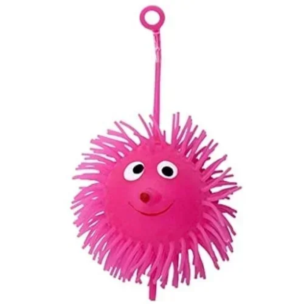 Παιχνίδι Μπαλάκι Σιλικόνης με Φωτισμό Puffer Ball 10cm 034072 Φούξια ...