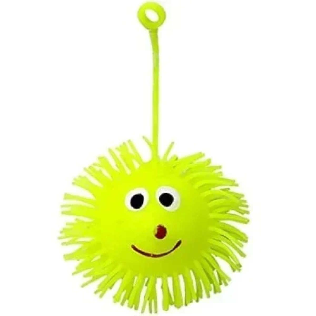 Παιχνίδι Μπαλάκι Σιλικόνης με Φωτισμό Puffer Ball 10cm 034072 Κίτρινο ...