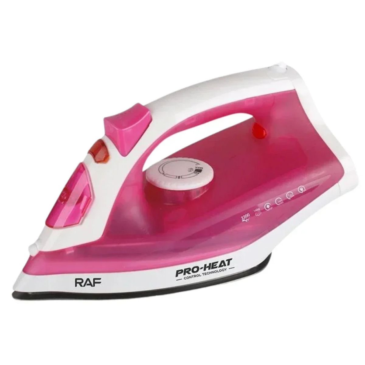 RAF Ηλεκτρικό Σίδερο Ατμού 2200W με Κεραμική Πλάκα R.1246 Ροζ | G for ...